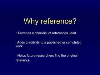 Referencing state archives | PPT
