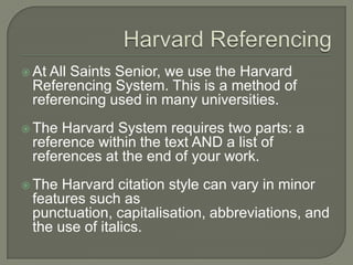 Referencing tips | PPT