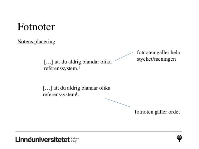 Referenshantering Lnu 2014