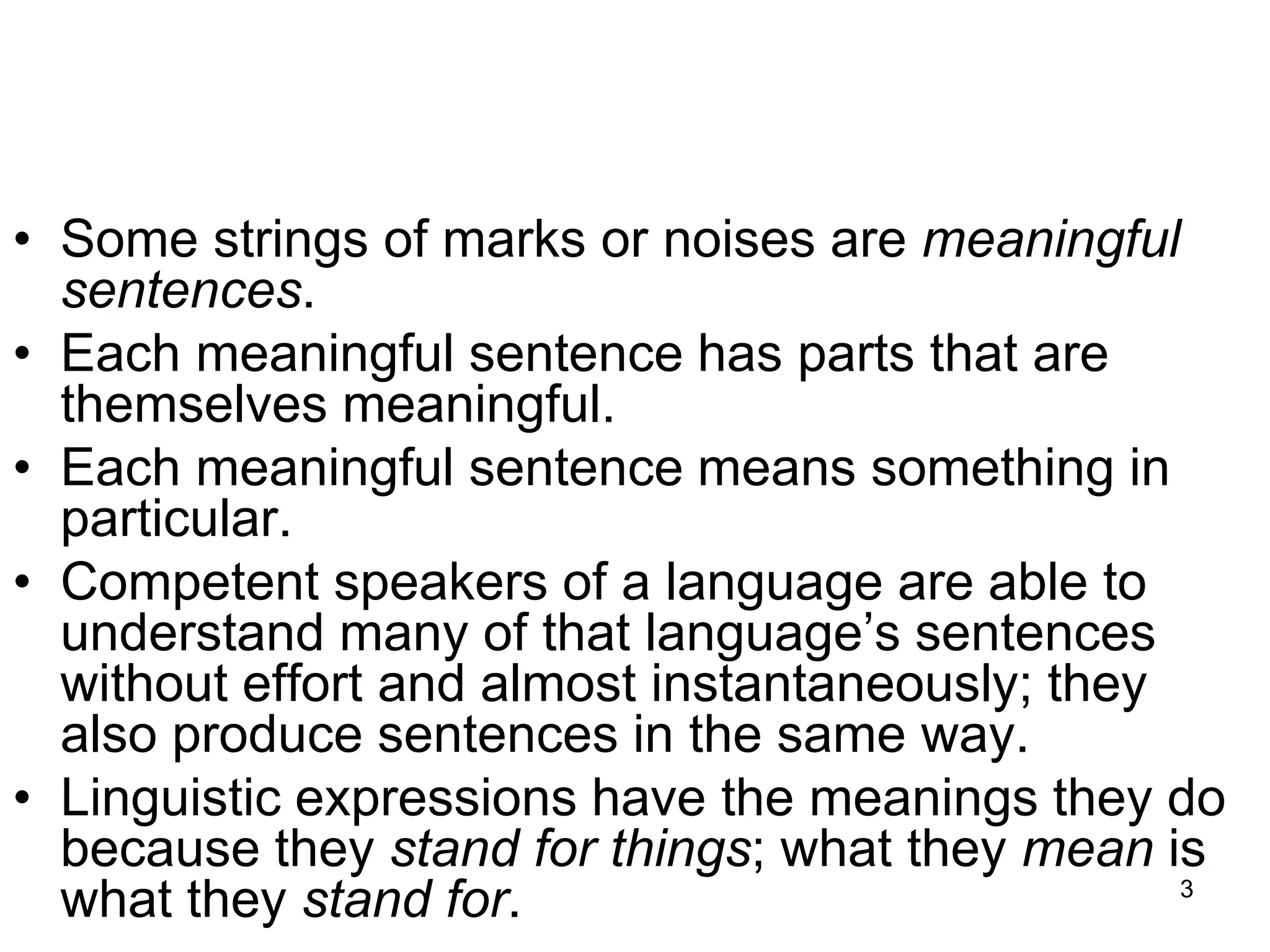 Referentialtheory A Semantic Theory To Define Function Of Words Ppt 7166