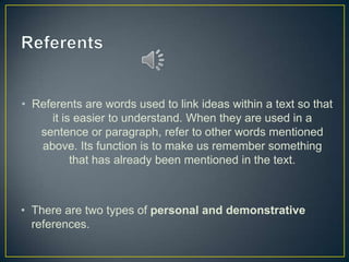 Referents* | PPT