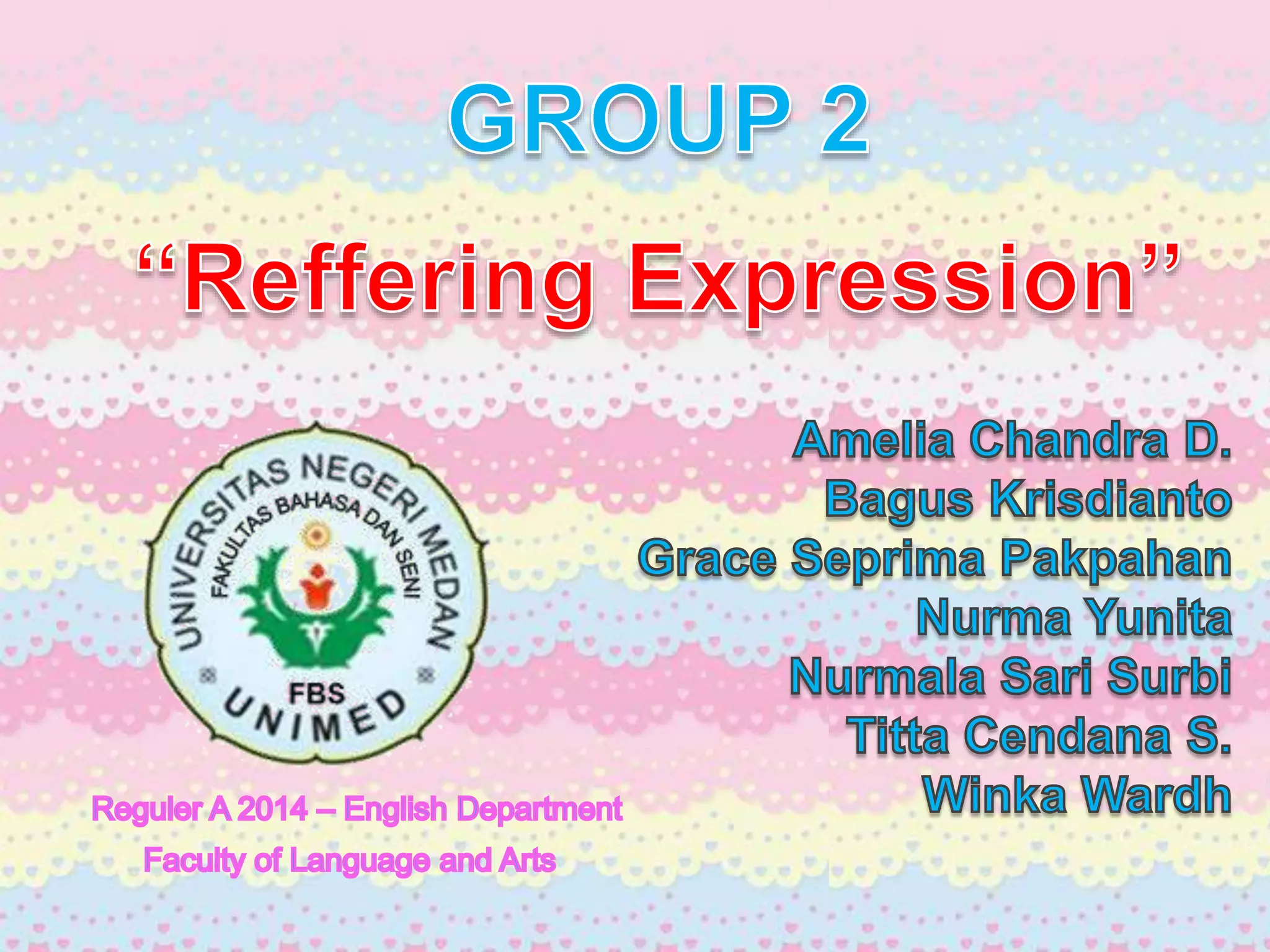 Refering expression | PPT