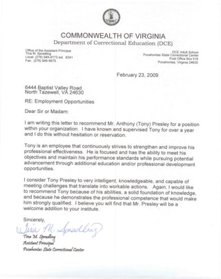 Reference Letter Bundle | PDF