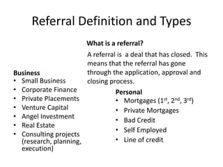 Referral program | PPT