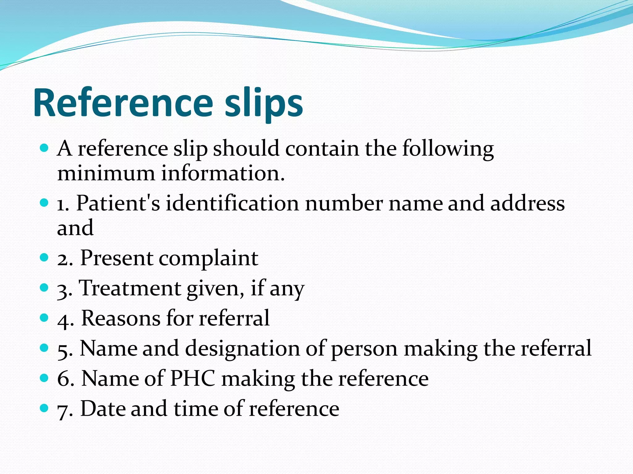 Referral system Unit - VII | PPTX