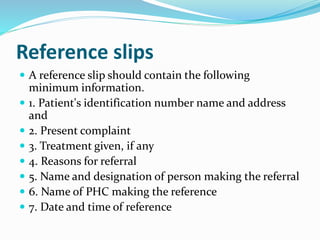 Referral system Unit - VII | PPTX