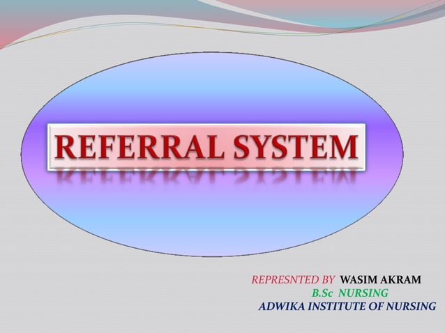 Referral system // Community Referral System | PPTX