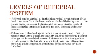 Referral System.pptx. bsc nursing nursing | PPTX