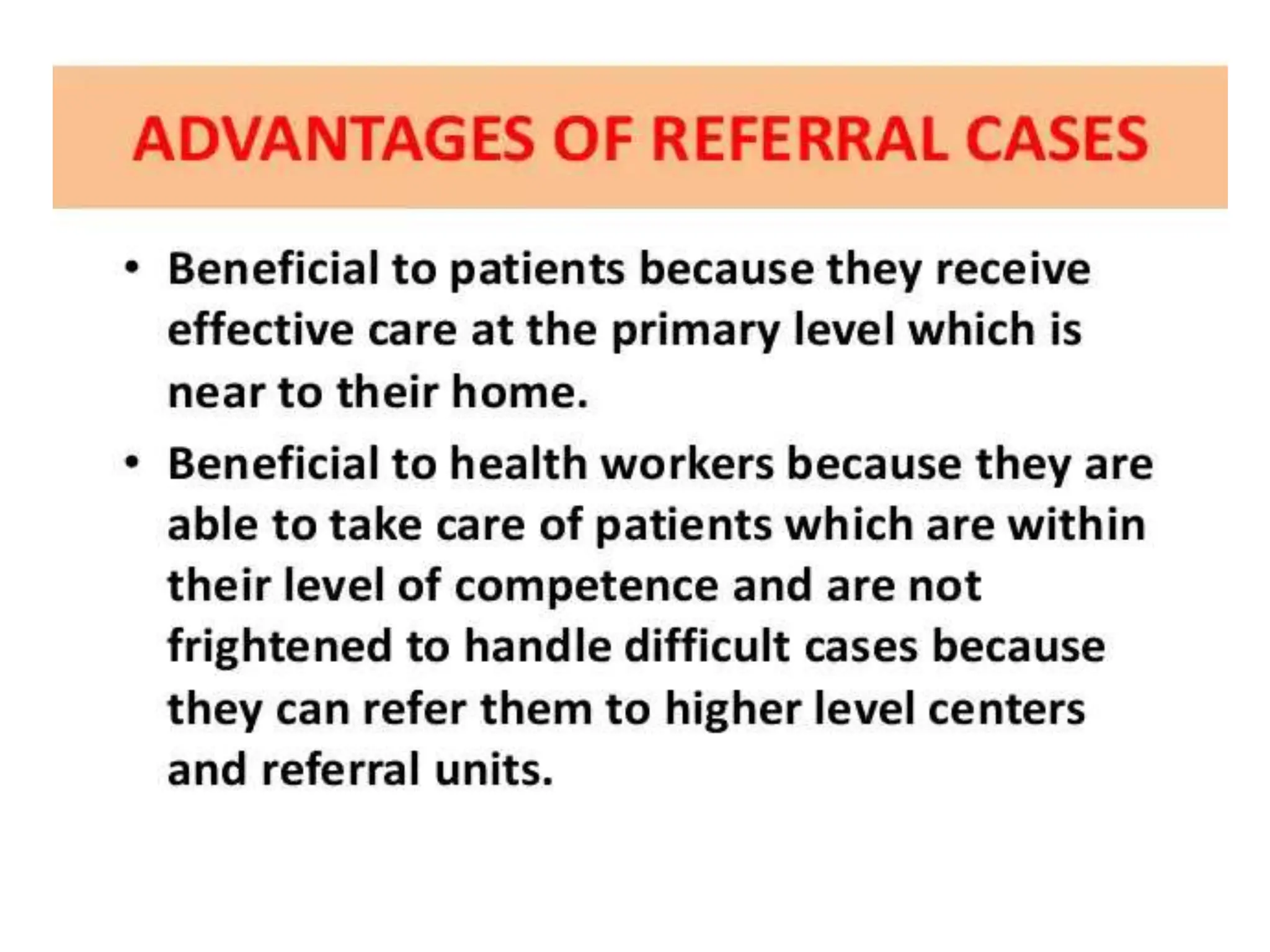 Referral system Community Health Nursing | PPTX