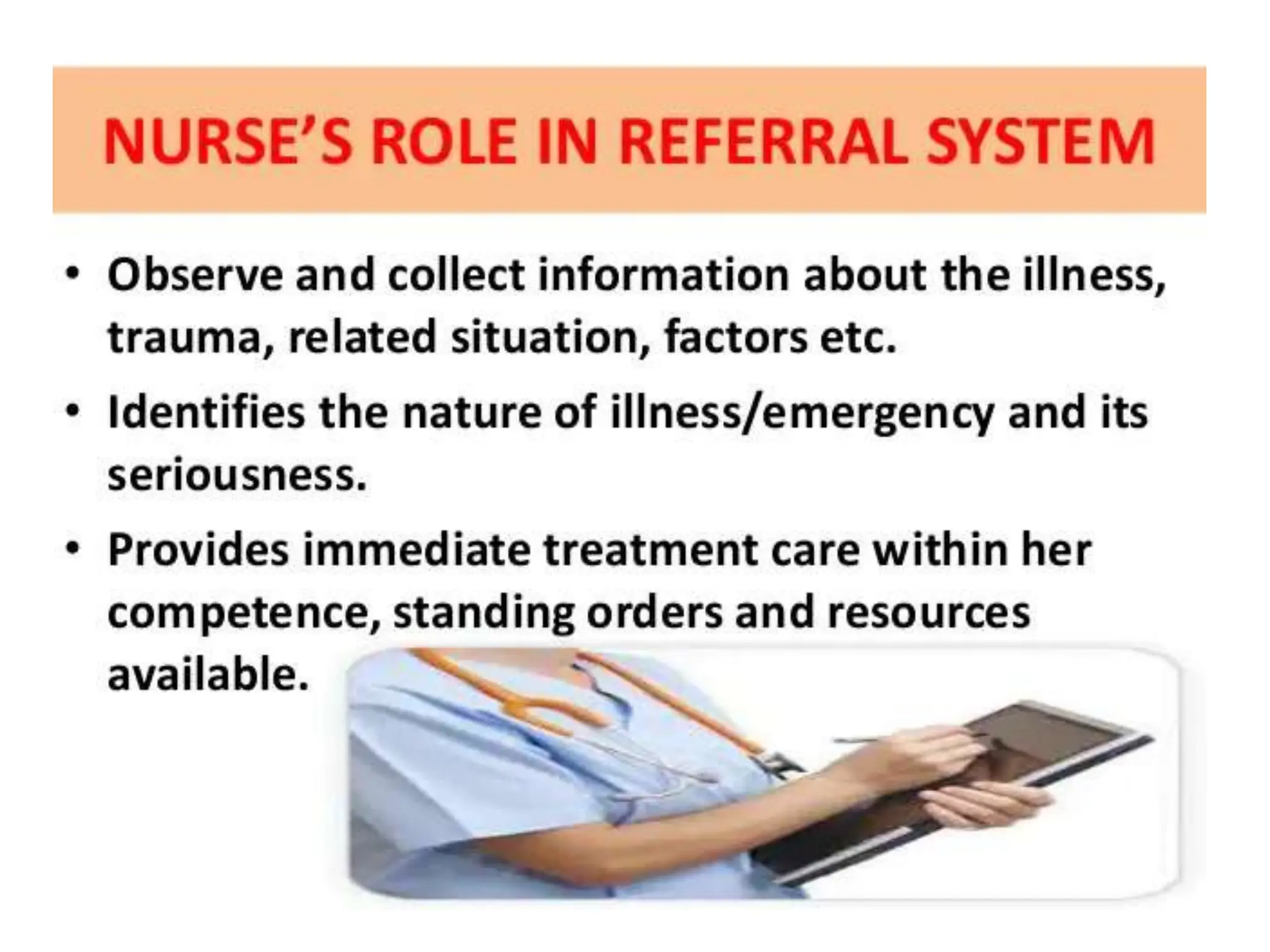 Referral system Community Health Nursing | PPTX
