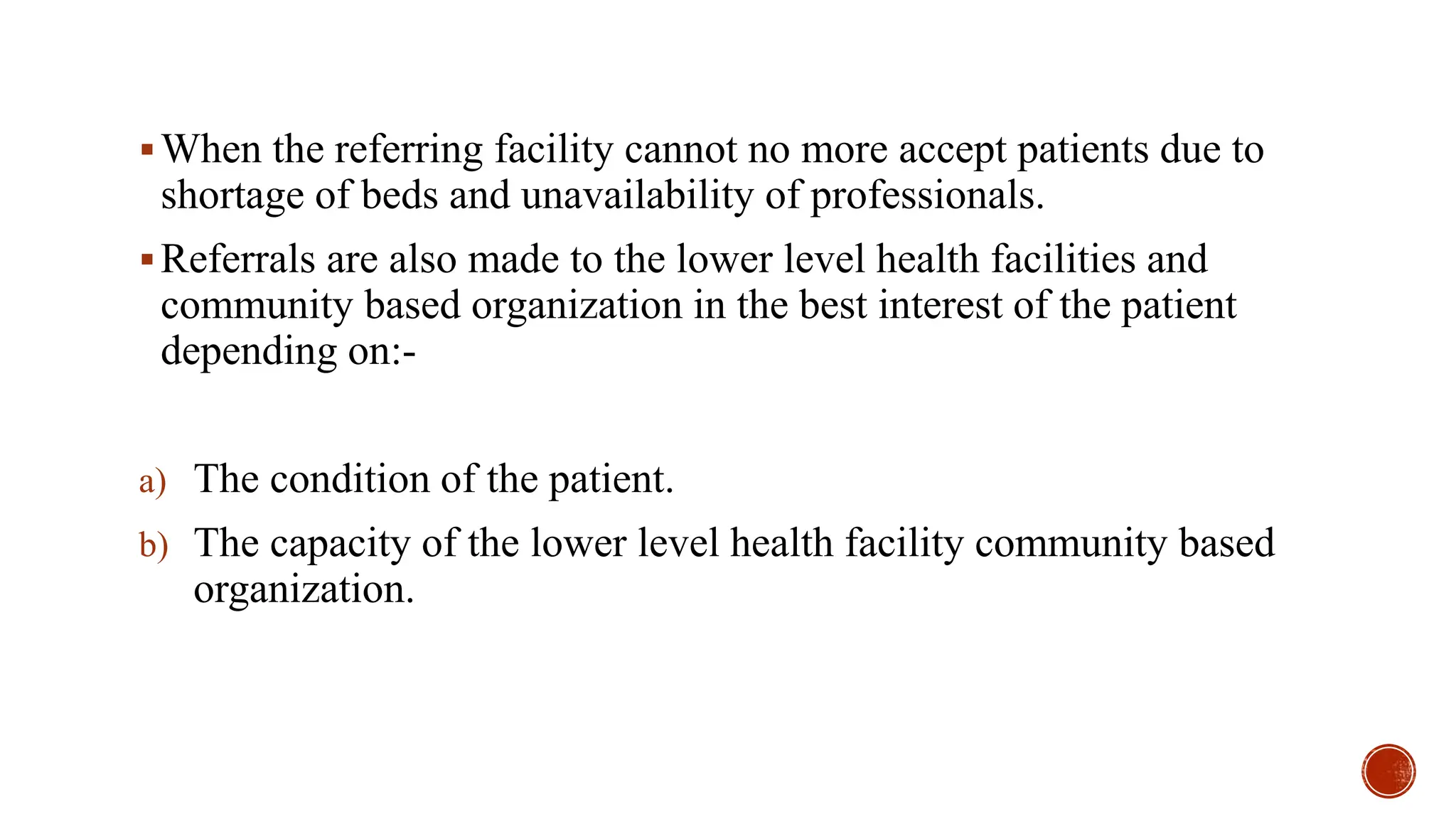Referral System.pptxbsc nursing community health nursing | PPTX