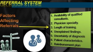 Referral system and record keeping | PPT