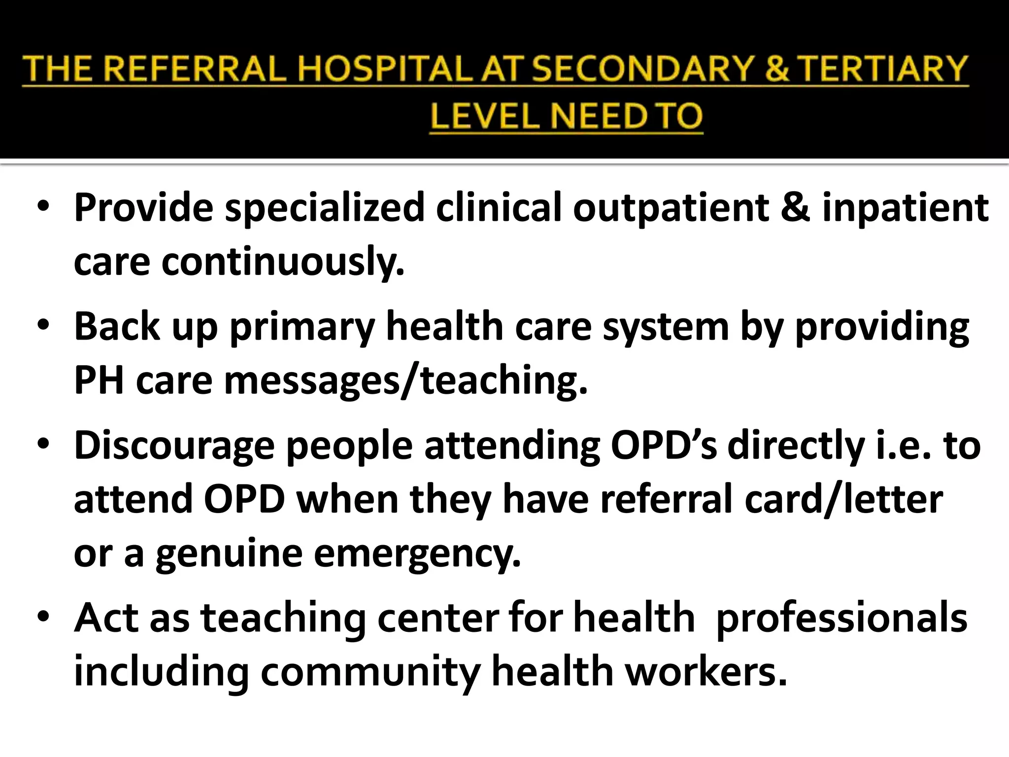 referral system chn.pptx | Healthcare Industry | Industries