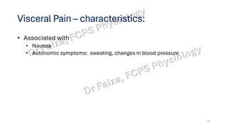 Physiology of Referred and Visceral Pain | PDF