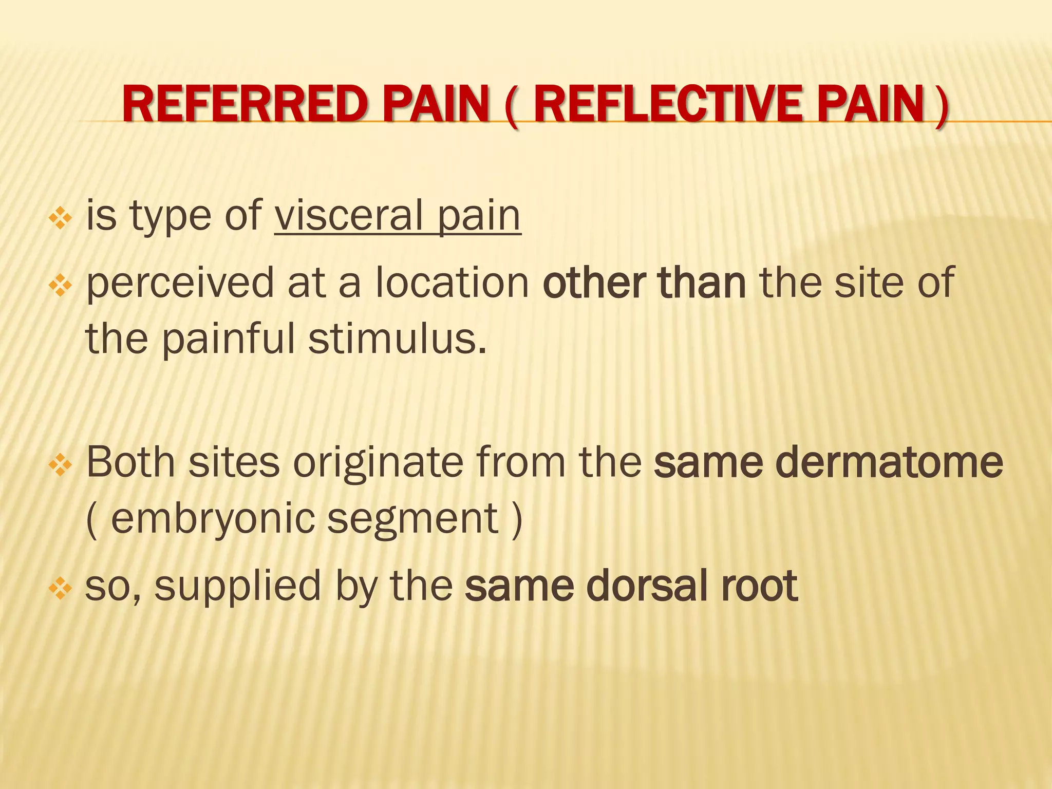 Referred pain (April 2015) | PDF