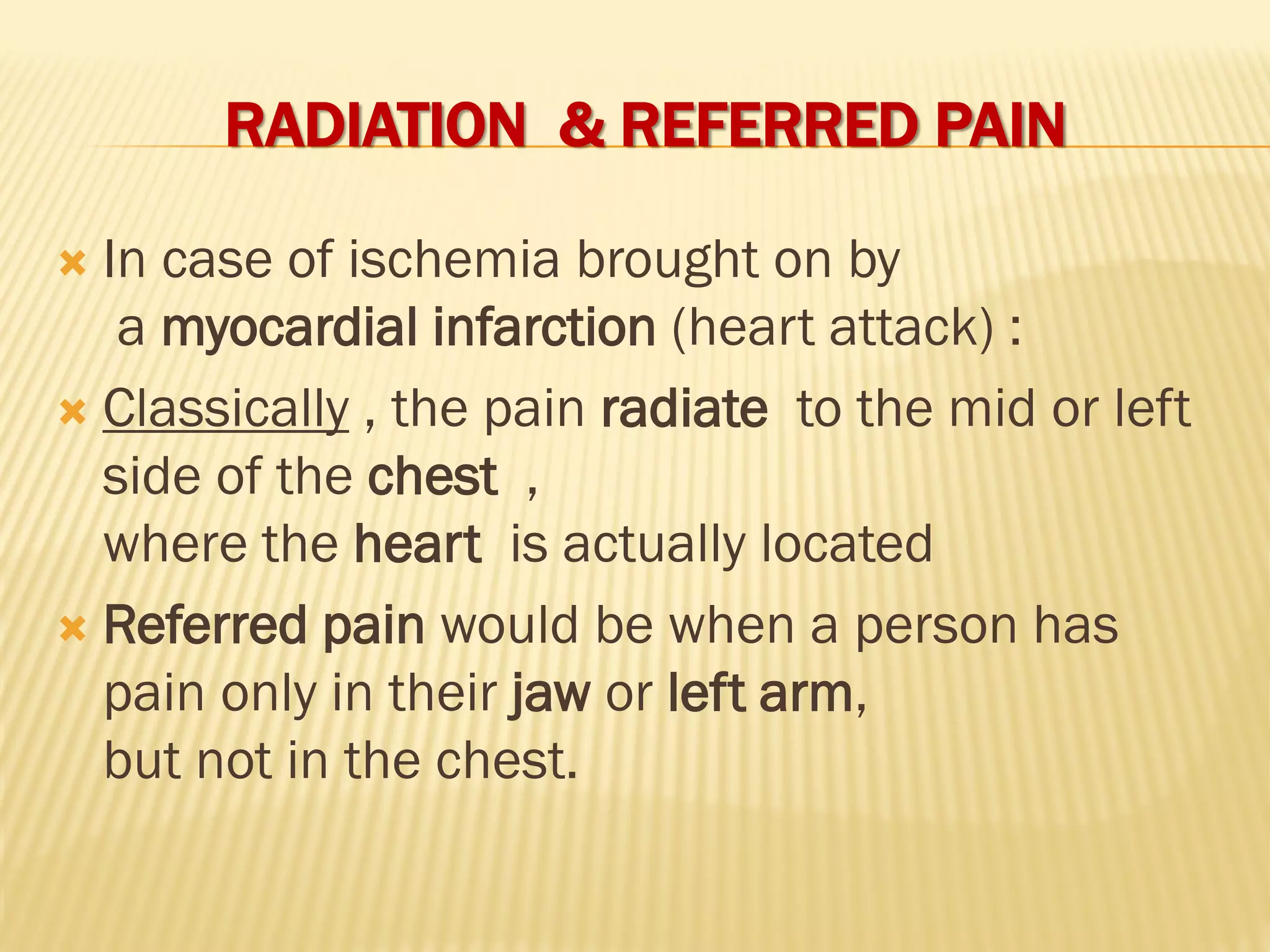 Referred pain; physiology - April 2015 | PDF