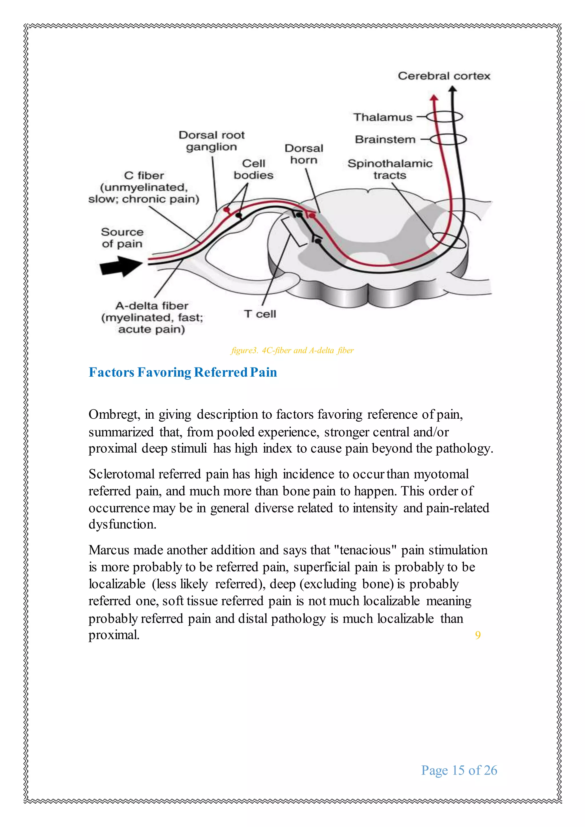 Referred pain dr ahmed reda | DOCX