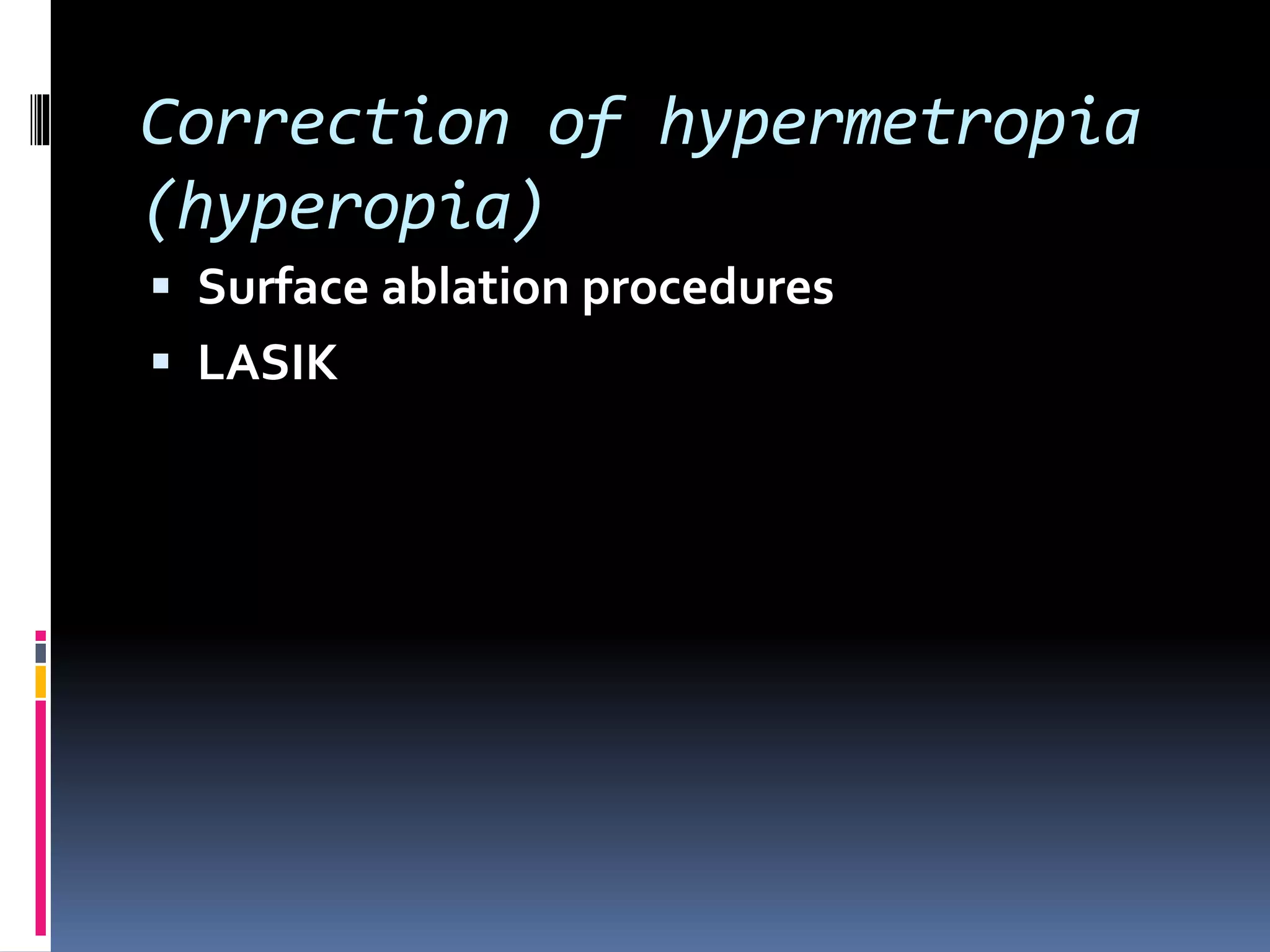 Ref errors. myopia n hypermetropia correction | PPTX