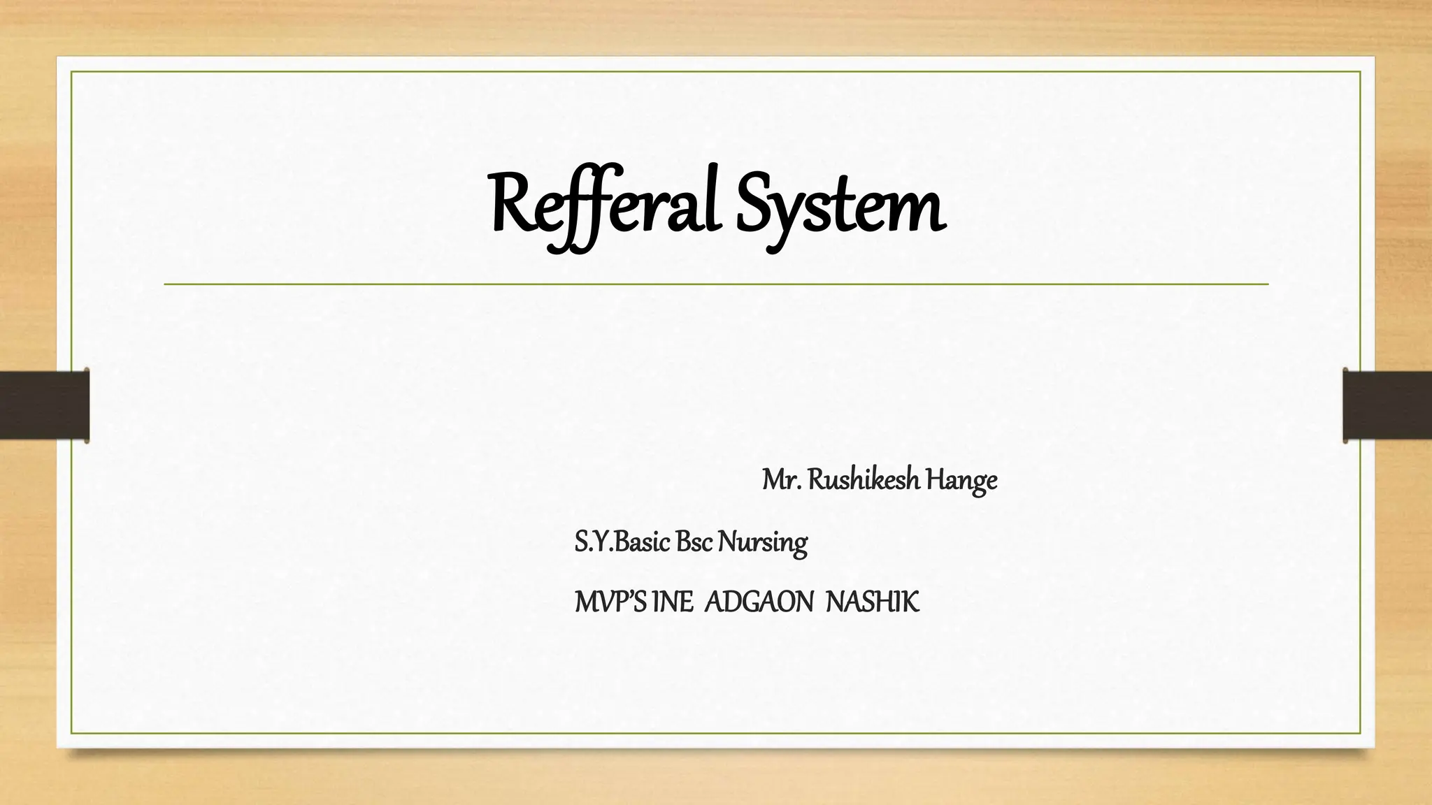 Refferal System.pptx