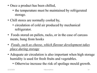 Refigerated food storage | PPT