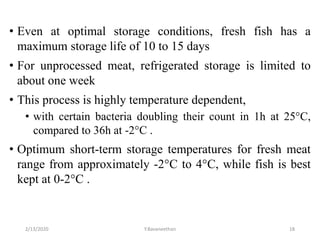 Refigerated food storage | PPT