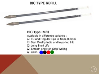 Refills catalog | PPT