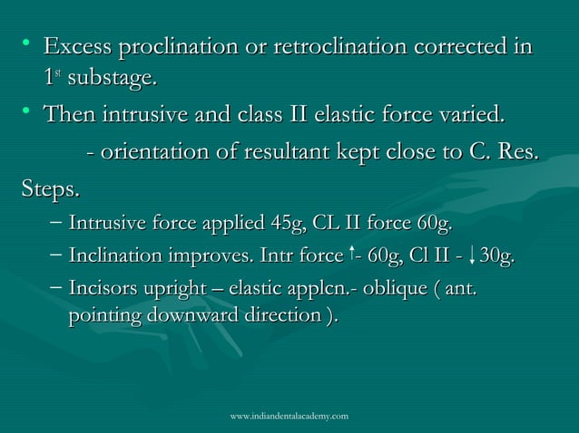 Refined begg – modifications and their rationale /certified fixed ...