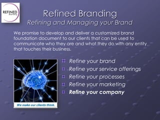 Refined Branding Overview | PDF