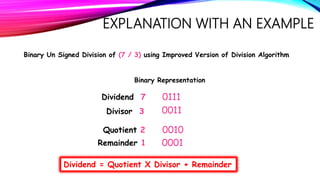 Improved version of division | PPT