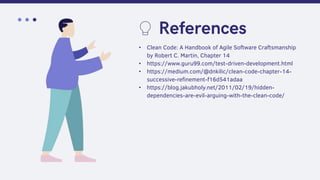 Clean Code: Successive Refinement | PPT