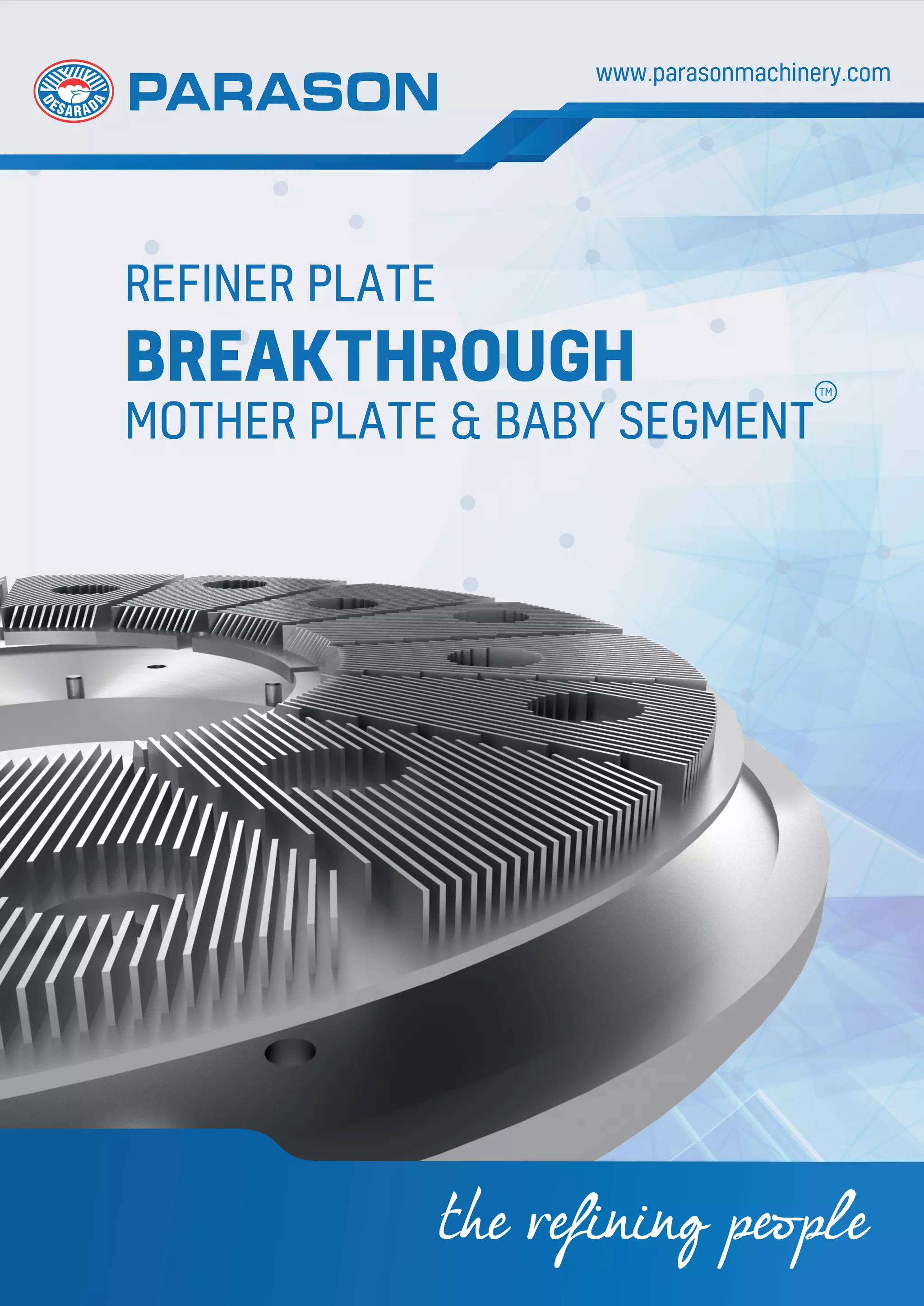 Refiner Plate - Mother Plate & Baby Segment | Pulp & Paper Industry | PDF