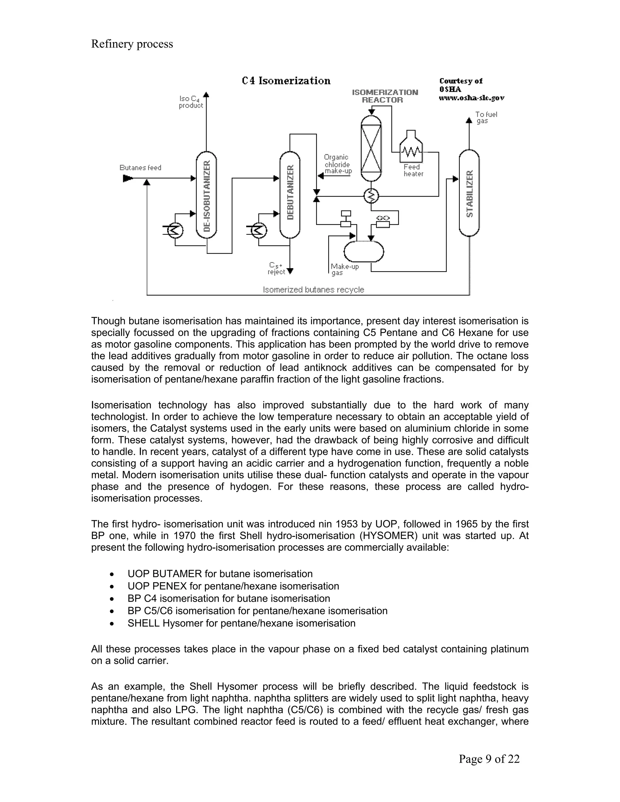 Refinery process-description | PDF