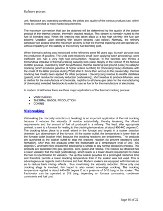 Refinery process-description | PDF