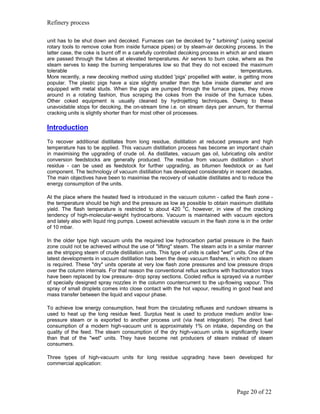 Refinery process-description | PDF