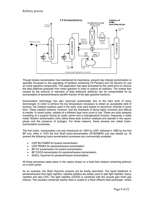Refinery process-description | PDF