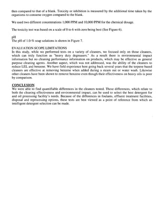 NACE Refinery Chemical Cleaning Study | PDF