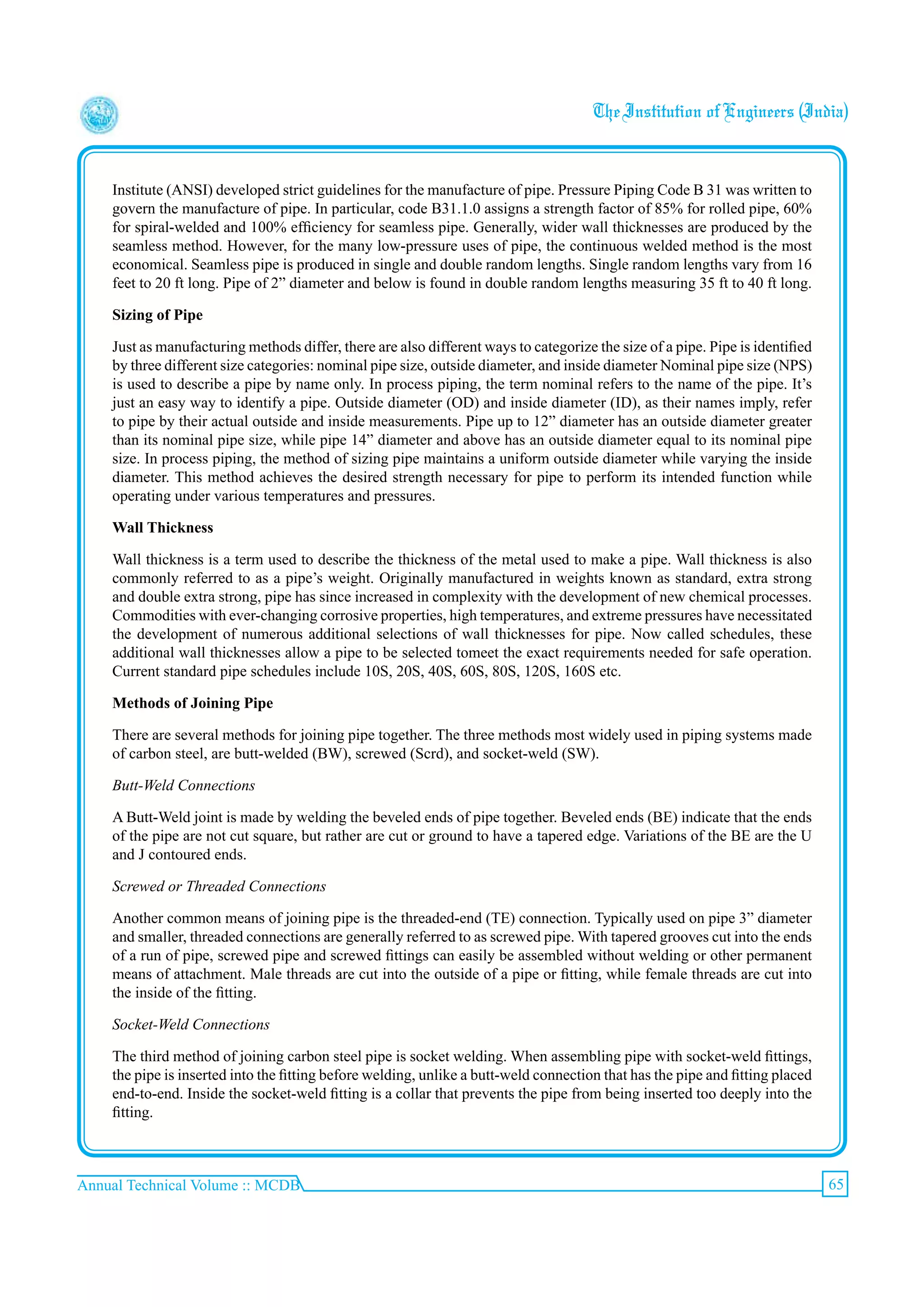 Refinery mechanical piping systems a fundamental overview | PDF