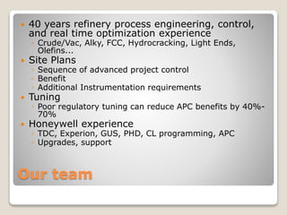 Refinery stream modeling walkthrough | PPTX | Operating Systems ...