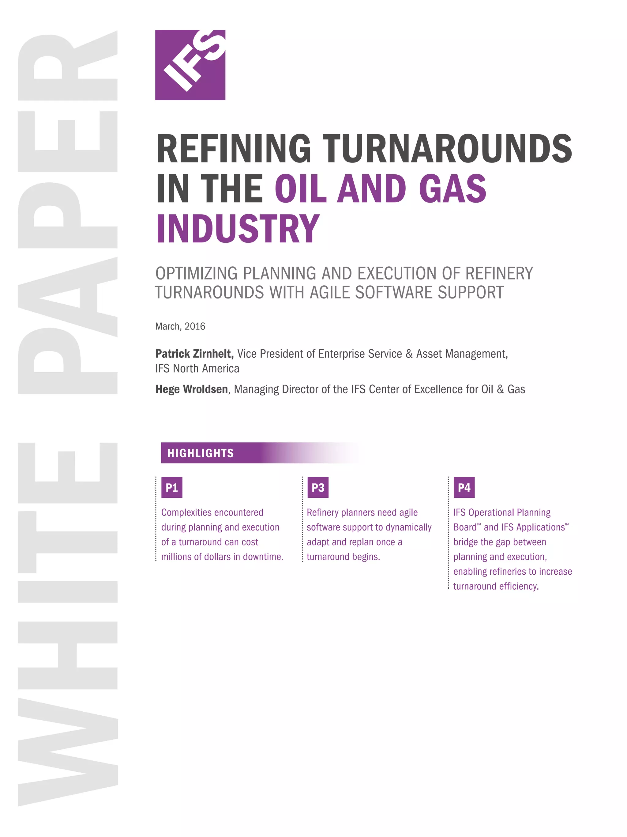 Refinery turnaround oil and gas | PDF