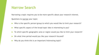 Refine your search | PPTX | Science