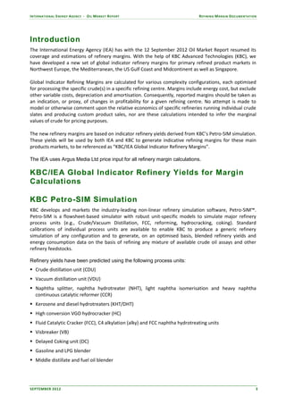 Refining margin supplement_omraug_12_sep2012 | PDF