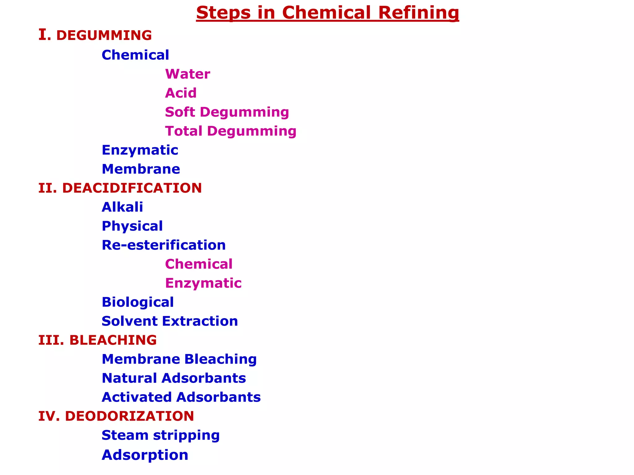 Refining of fats and oils | PDF
