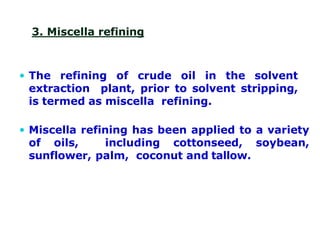 Refining of fats and oils | PDF