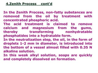 Refining of fats and oils | PDF