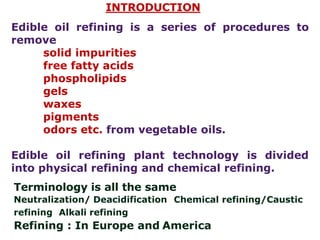 Refining of fats and oils | PDF