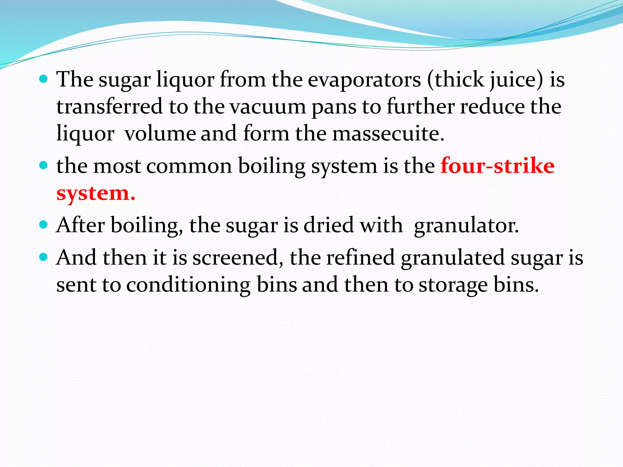 Refining of sugar cane | PPTX