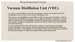 Refining Process | PPT