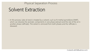 Refining Process | PPTX