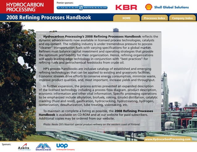 Refining process flow units.pdf | Chemistry | Science