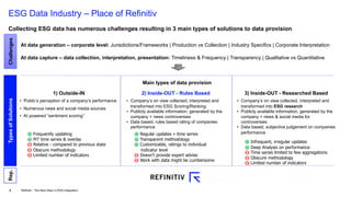 The next step in ESG Integration - Refinitiv | PDF